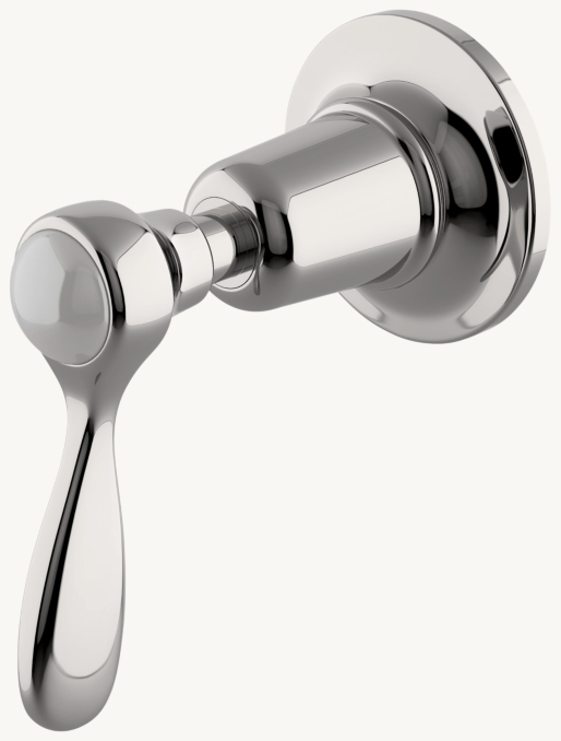 Waterworks Easton Classic Volume-Control Valve Trim With Metal lever ...