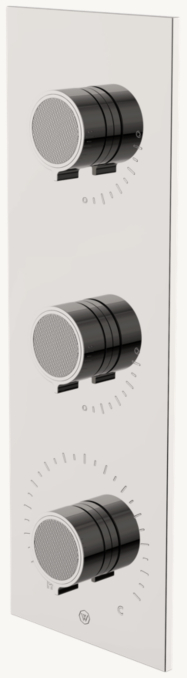 Waterworks Bond Union Series Integrated Thermostatic And Dual Volume ...
