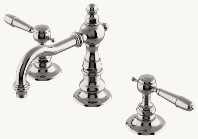 Waterworks Julia High-Profile Three-Hole Deck-Mounted Lavatory Faucet ...