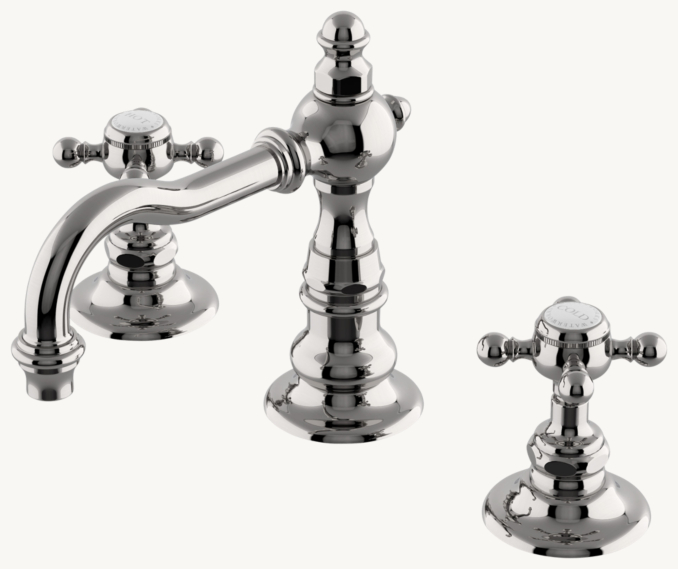 Waterworks Julia High-Profile Three-Hole Deck-Mounted Lavatory Faucet ...