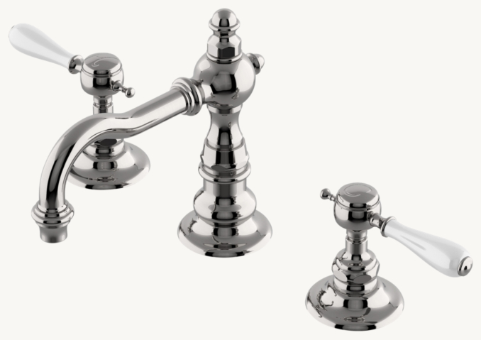 Waterworks Julia High-Profile Three-Hole Deck-Mounted Lavatory Faucet ...