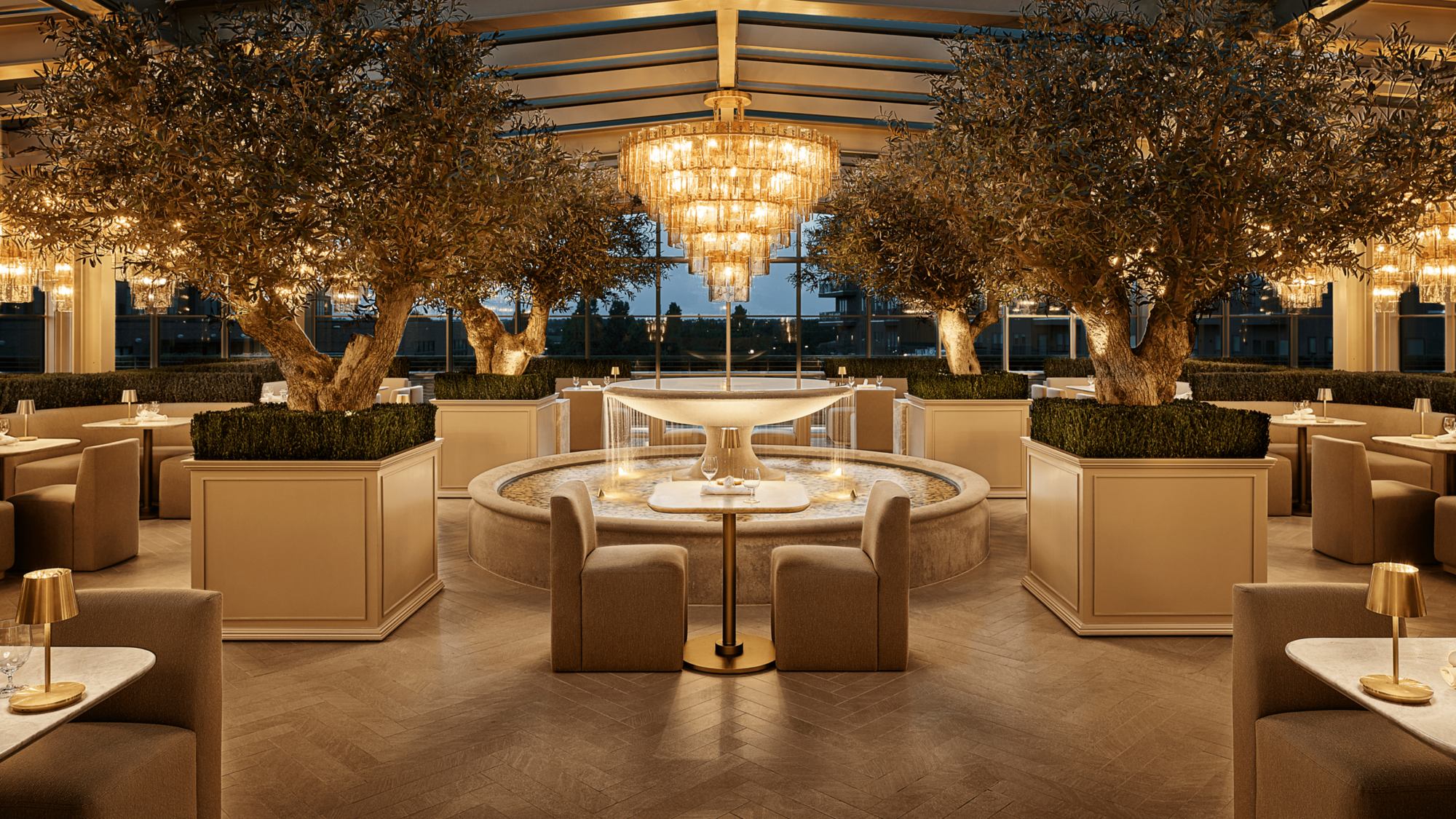 The RH Rooftop Restaurant at RH Montreal