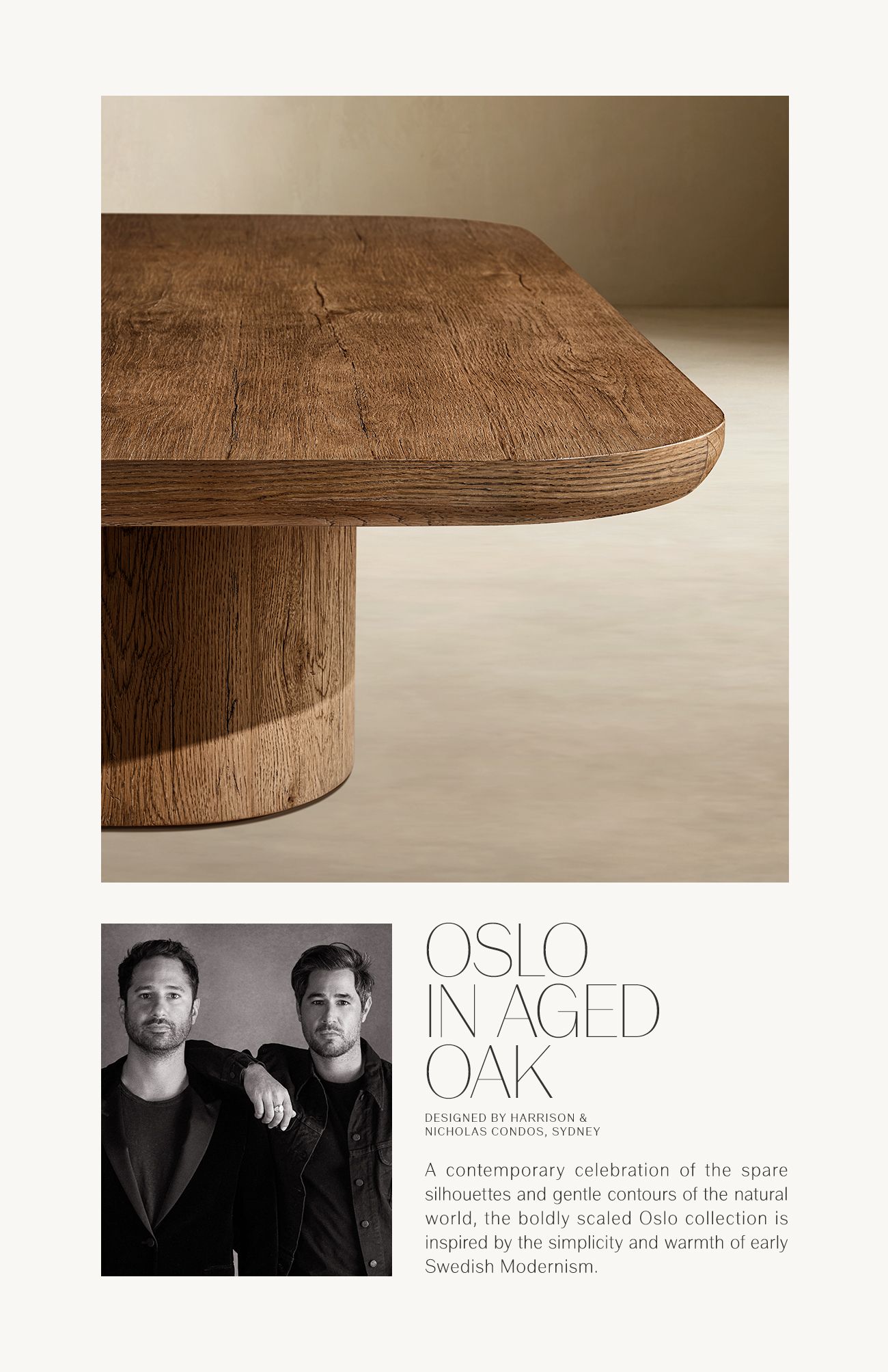 Restoration Hardware: Introducing the Oslo Collection in Aged American ...