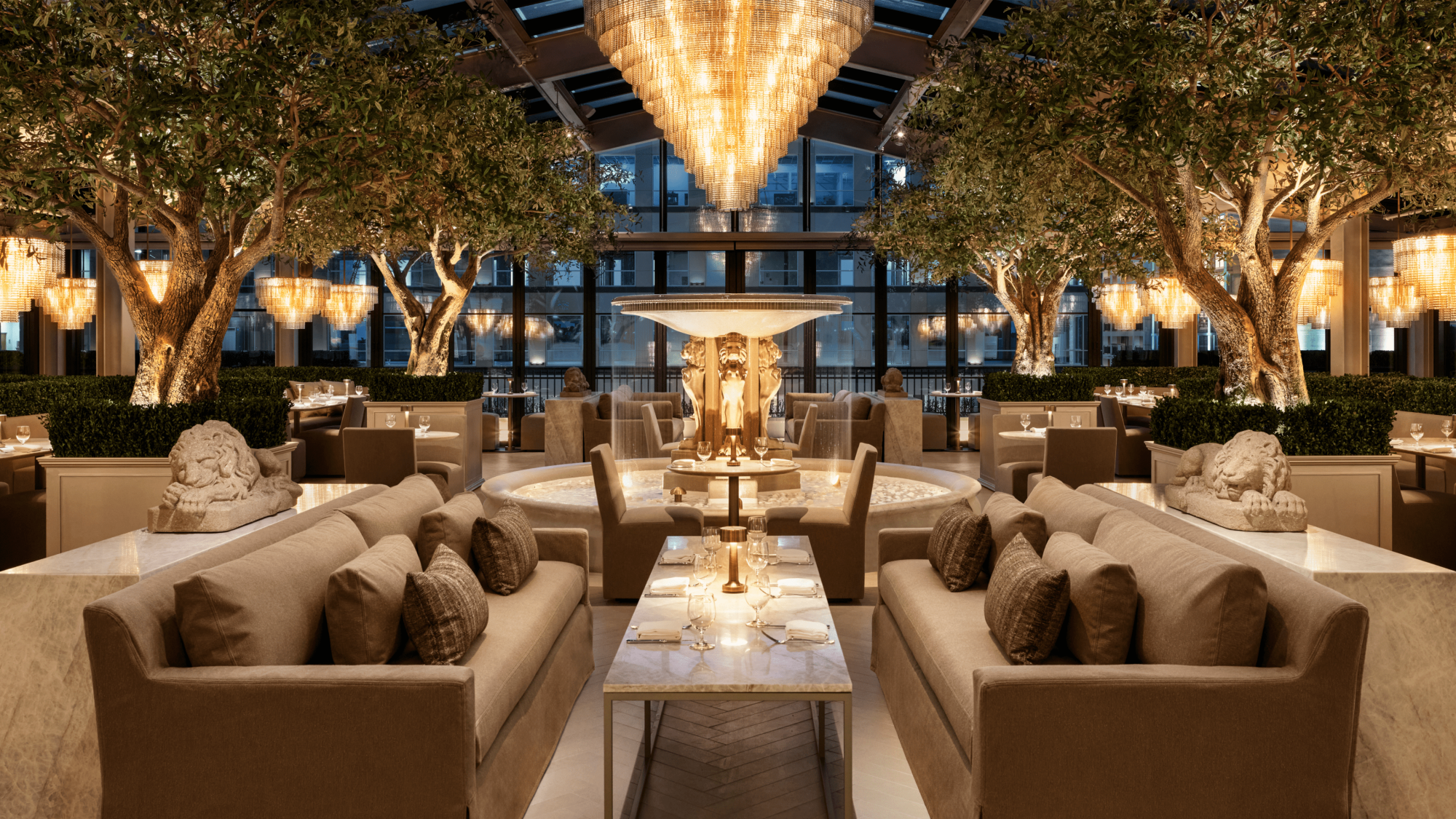 The RH Rooftop Restaurant at RH Raleigh