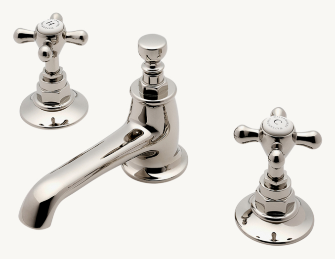 Waterworks Highgate Lavatory Faucet With Cross Handles | RH