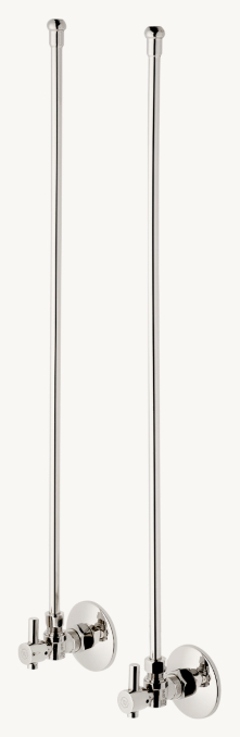 Waterworks Universal Modern Angle Lavatory Supply Kit 1/2" Compression ...