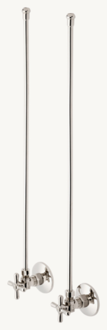 Waterworks Universal Transitional Angle Lavatory Supply Kit 1/2 ...