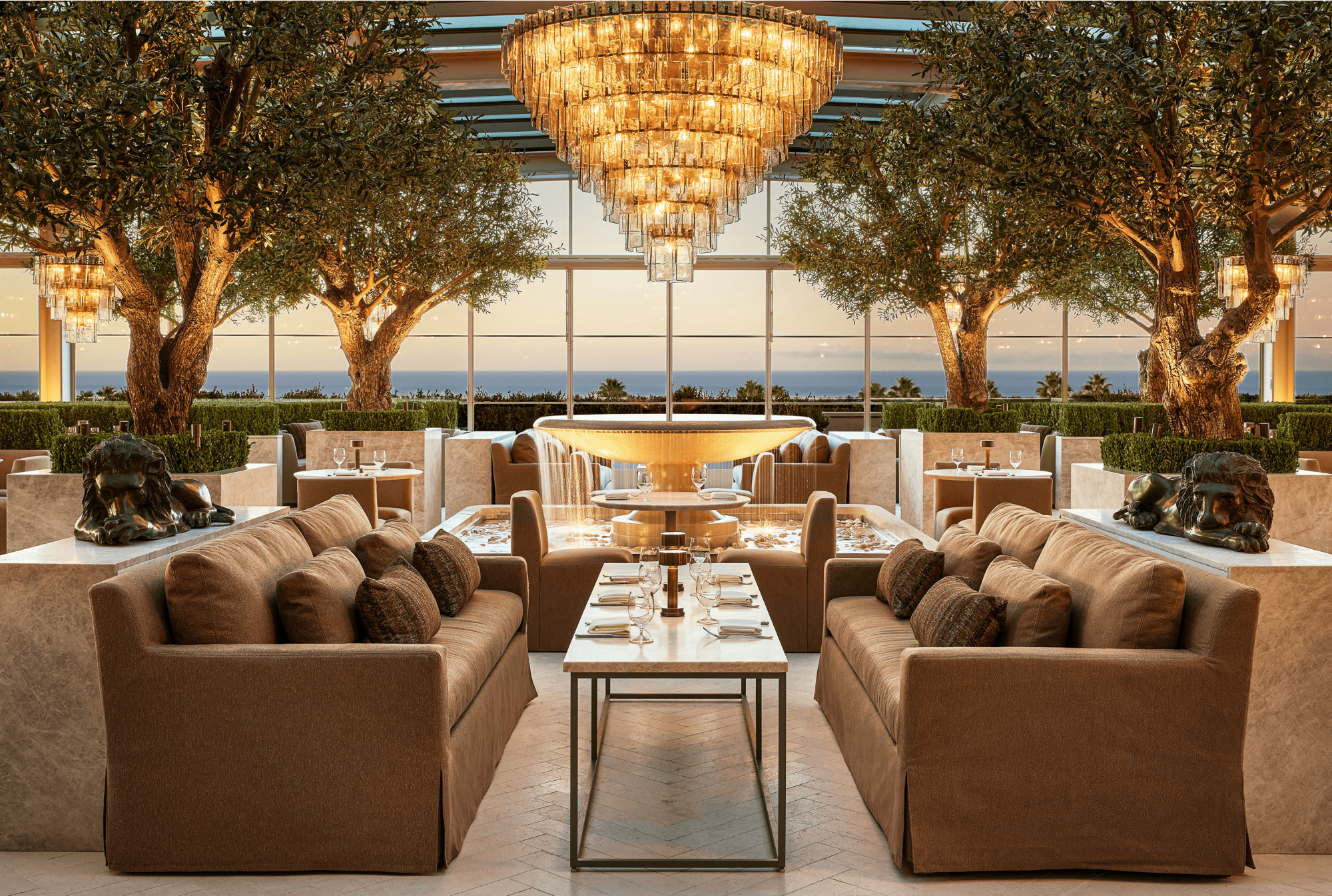 The RH Ocean Grill at RH Newport Beach