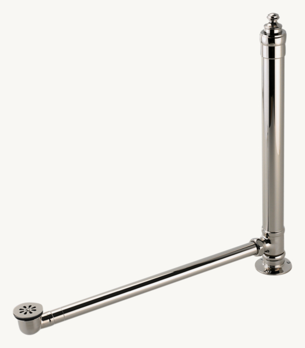 Waterworks Clothilde Stand Pipe Waste And Overflow Drain | RH