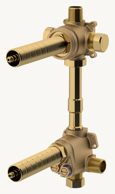 Waterworks Viaworks 1/2" Thermostatic Valve With Integrated Volume ...