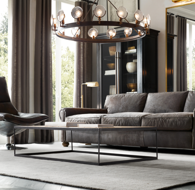 Lancaster Sofa Restoration Hardware Review | Baci Living Room