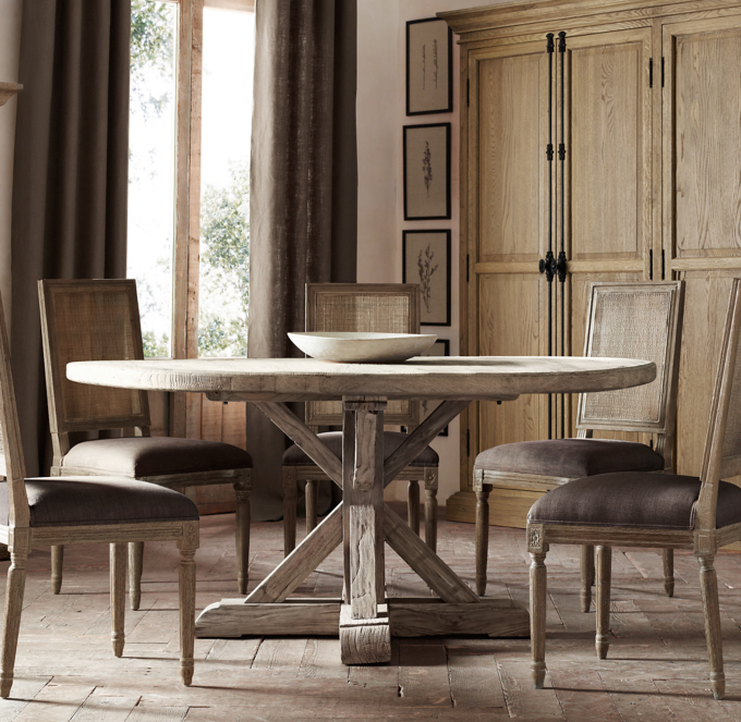 Restoration hardware louis chair store