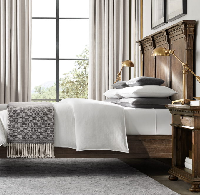 Restoration hardware st james king bed store