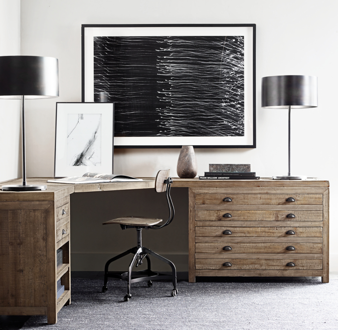 Printmaker's Modular Customizable Desk System