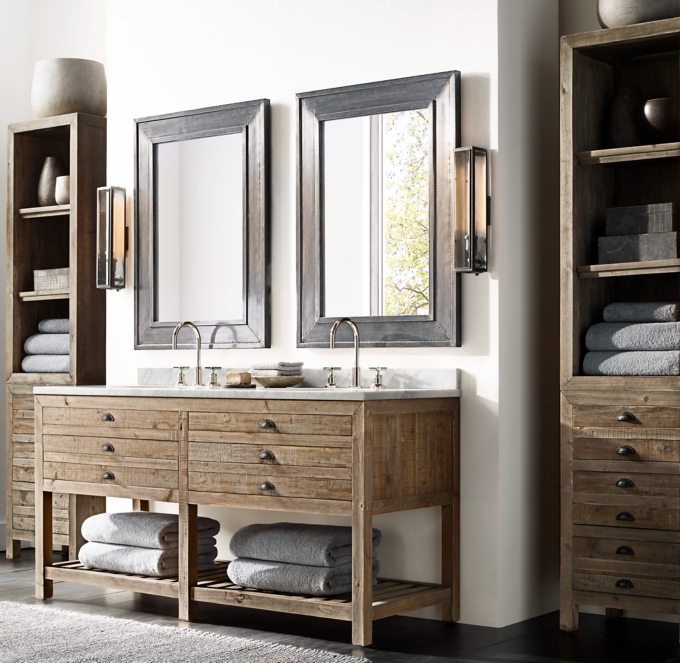Restoration hardware printmaker sideboard store
