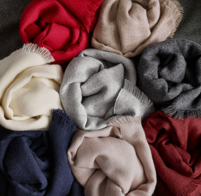 Suri Alpaca Eyelash Scarf By Alicia Adams | RH