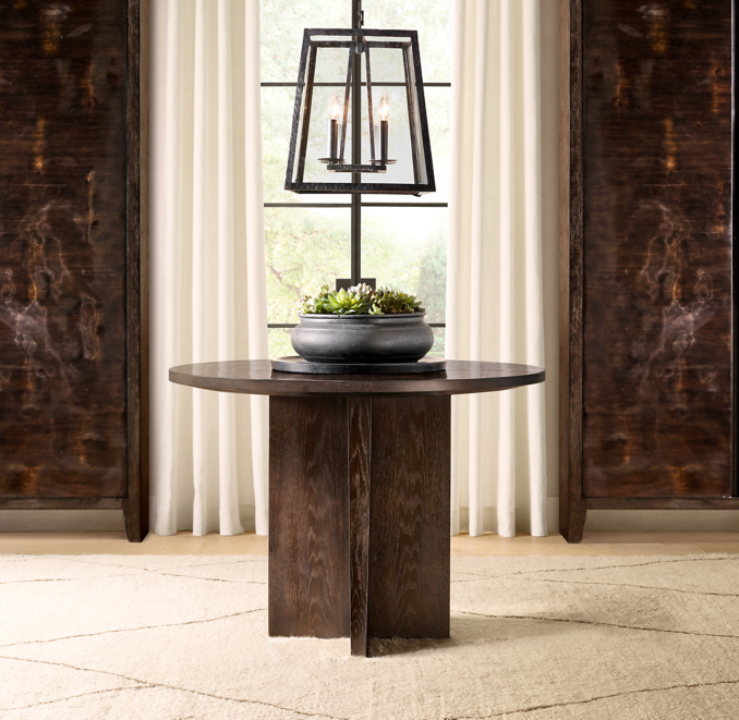 Wyeth Split Bamboo Entry Table