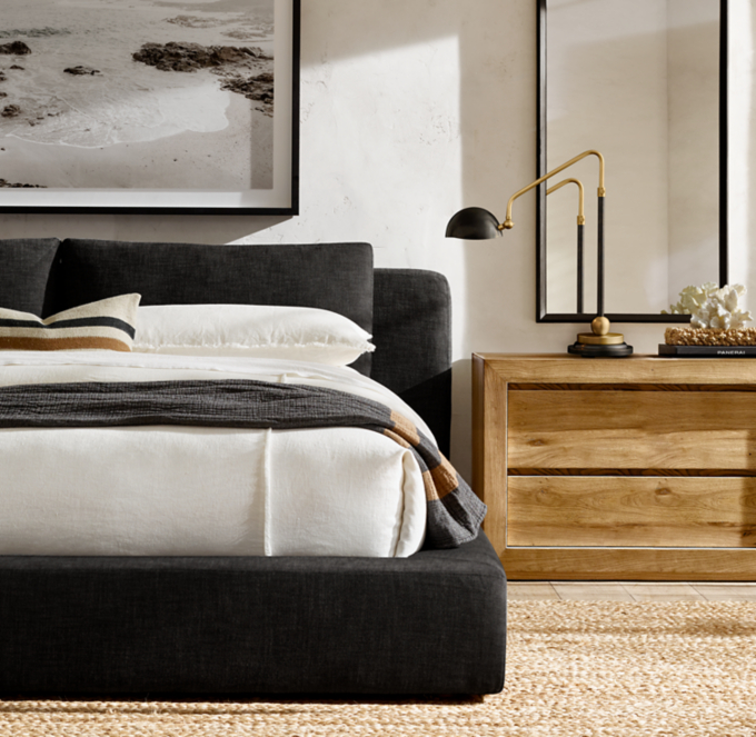 Restoration hardware cloud bed frame store