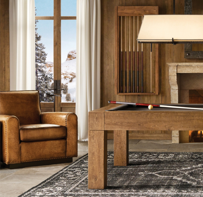 Italian Wool Fine Herringbone Drapery - Rod-Pocket | RH Baby & Child