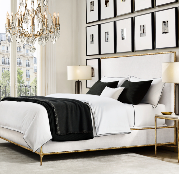 Thaddeus Fabric Panel Bed