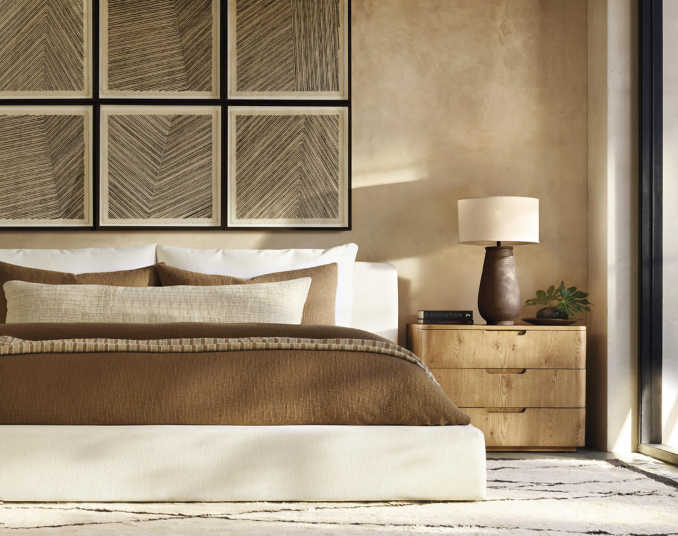 Cloud Slipcovered Platform Bed