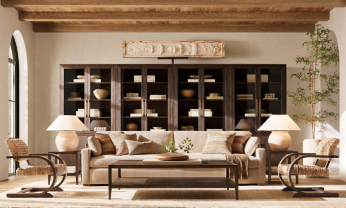 Restoration hardware coffee table for sale store