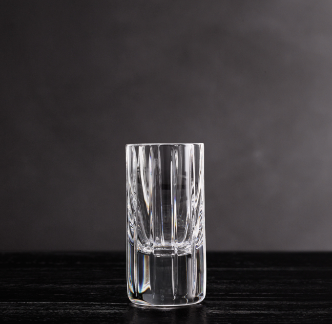 Boulevard Cut Crystal Shot Glass Set Of 6