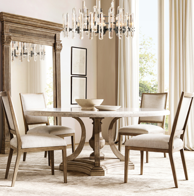 Restoration hardware st james dining table store