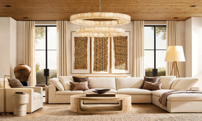 Restoration hardware velvet cloud couch store