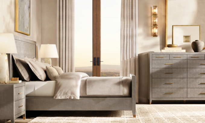 Restoration hardware shagreen dresser store