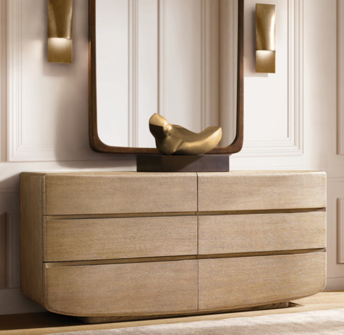 Taza Vertical Rectangular Sconce | RH