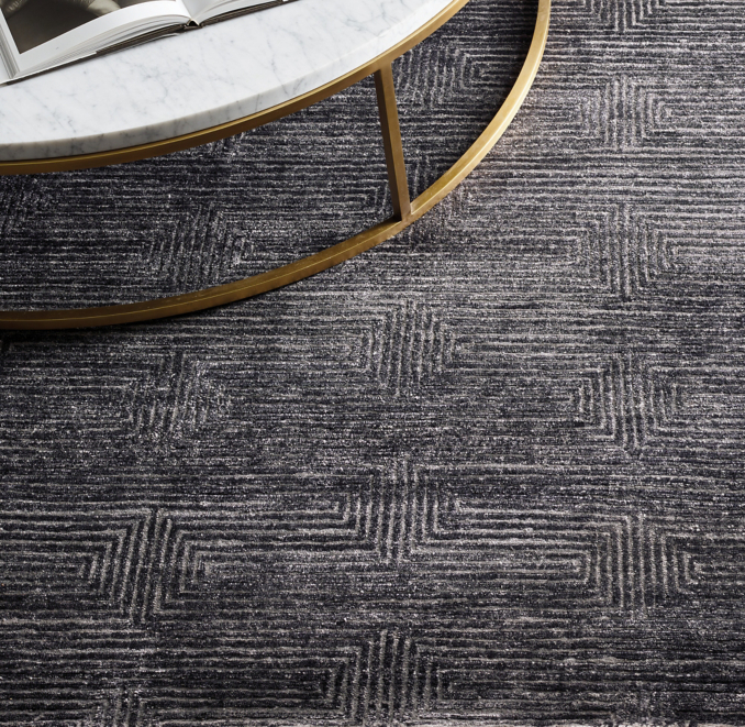 Labyrinth Hand-Knotted Rug