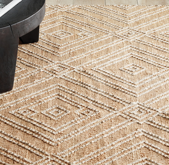 Kava Handwoven Jute Flatweave Rug