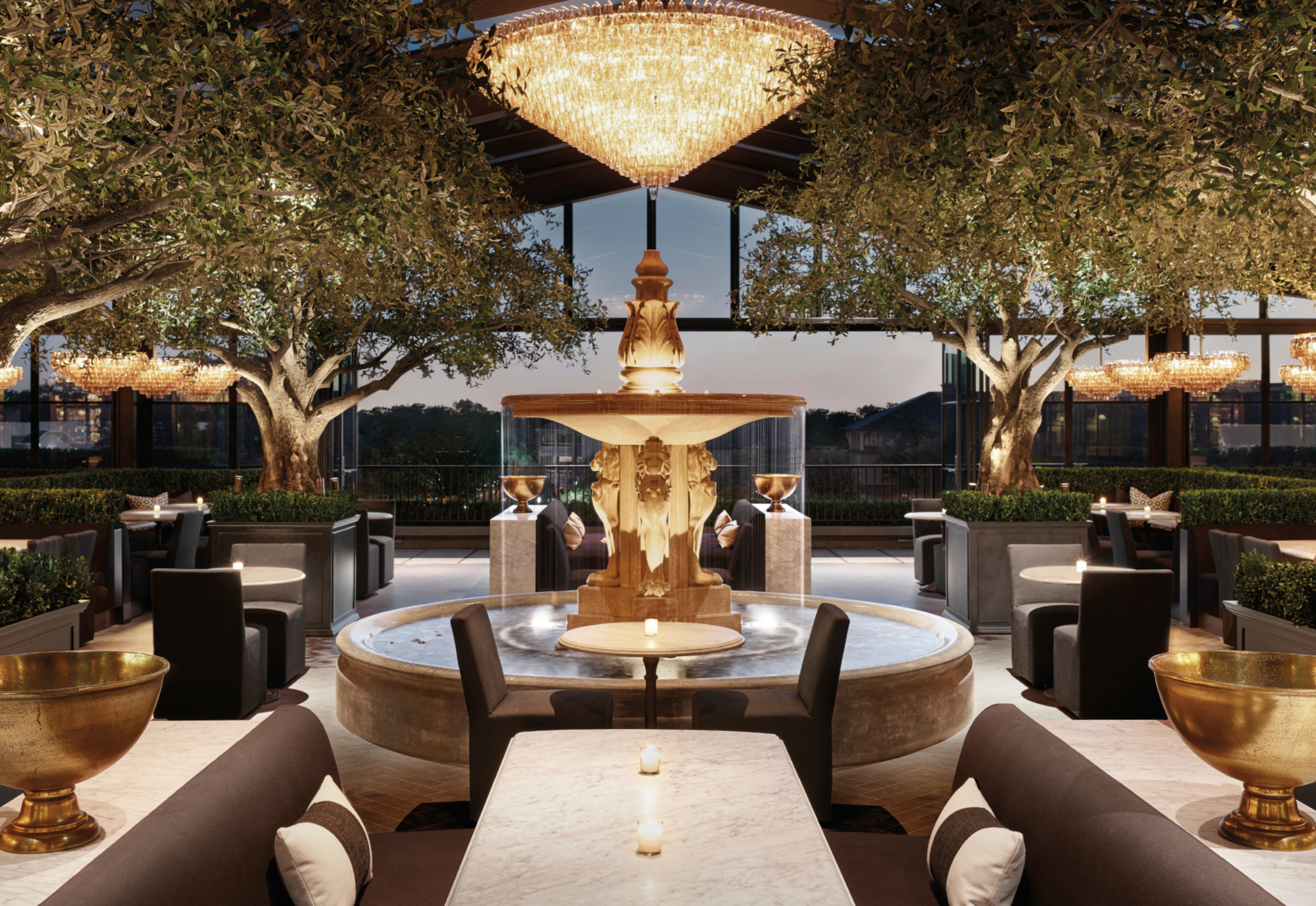 The Rooftop Restaurant at RH Oak Brook