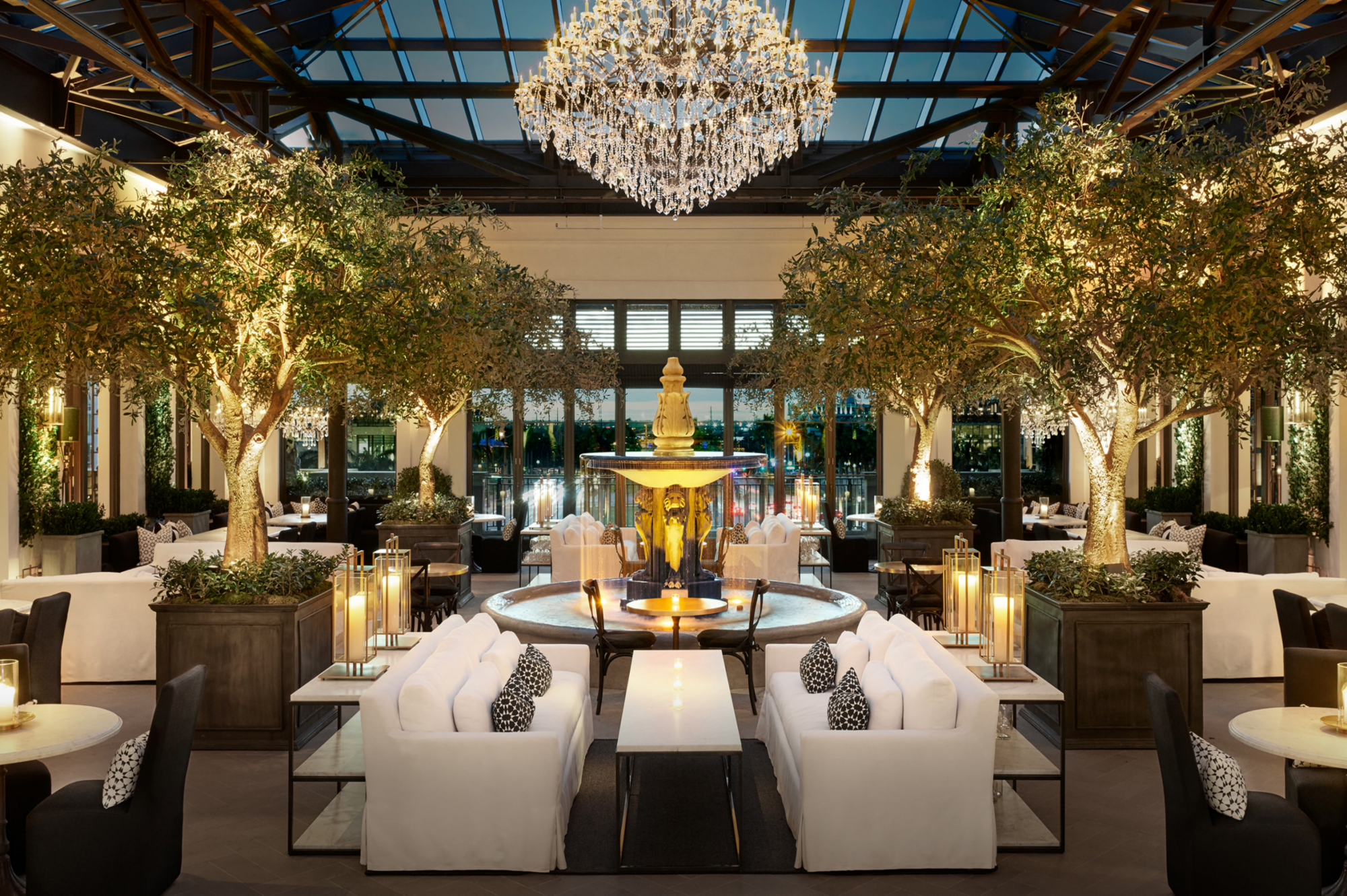 The Rooftop Restaurant at RH West Palm