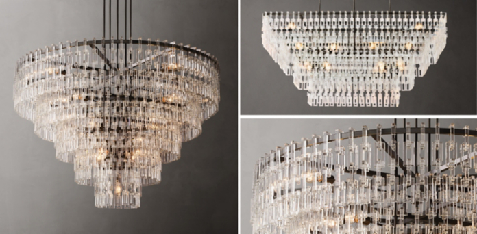 Restoration Hardware Ceiling Light Fixture | Shelly Lighting