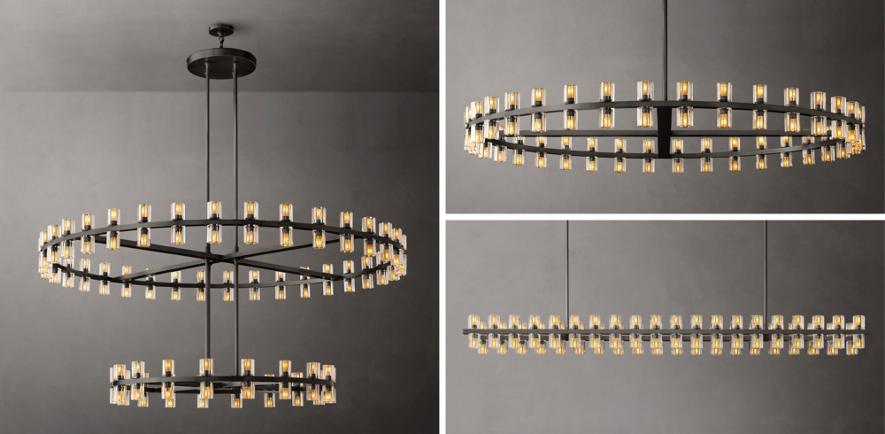 Restoration Hardware Ceiling Light Fixture | Shelly Lighting