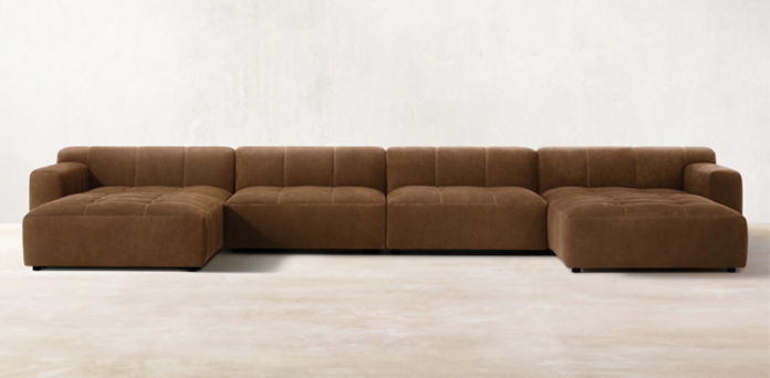 Oversized Leather Sectional Sofa With Chaise | Cabinets Matttroy