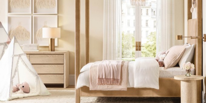 Restoration hardware twin bed store