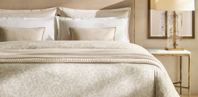 discount store Restoration Hardware King Linen Duvet Cover