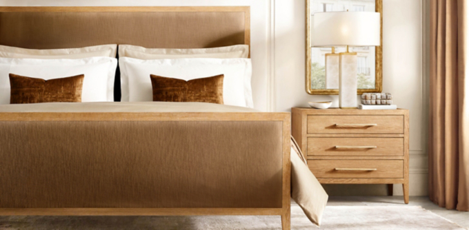 Restoration hardware bedroom set for sale store