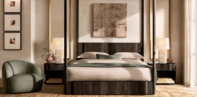 Restoration Hardware Bedroom Design