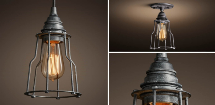 Industrial Cage Light