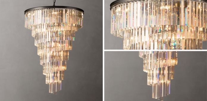 Restoration Hardware Ceiling Light Fixture | Shelly Lighting