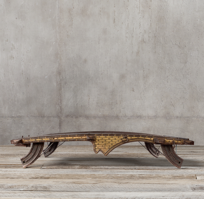 Indian Ox Cart Coffee Table - 6