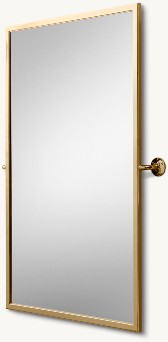 Pivot Mirror Restoration Hardware TokeShimi 60 X 36 Inch Wall Mirror