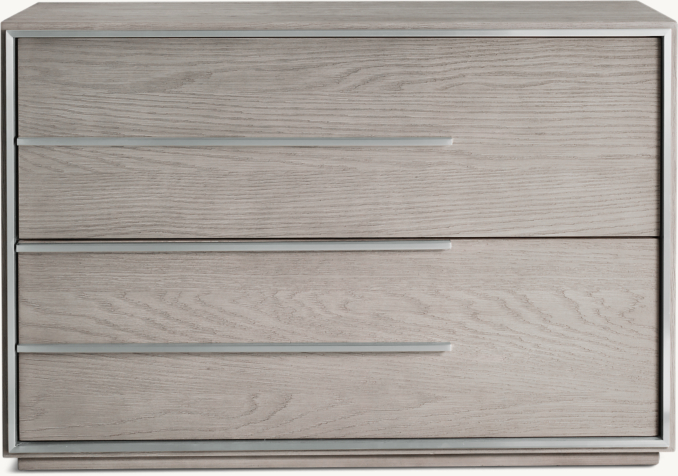 Calvin Left Closed Nightstand | RH