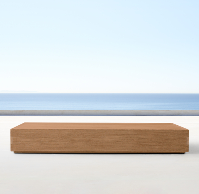 Marbella Teak Rectangular Coffee Table