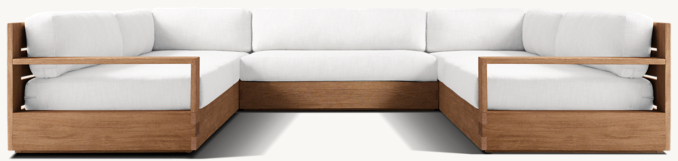 Marbella Teak Sectional | RH