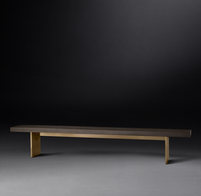 Channel Dining Bench RH